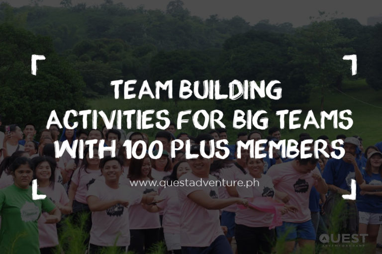 Team Building Activities for Big Teams With 100 Plus Members