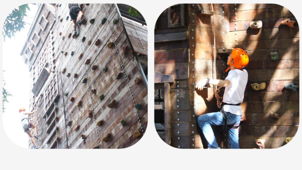 Adventure Tower Zip Line, Wall Climb, Rappelling - Quest Adventure Camp